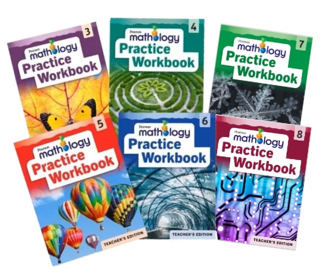 Mathology Grades 3-8 Practice Workbook